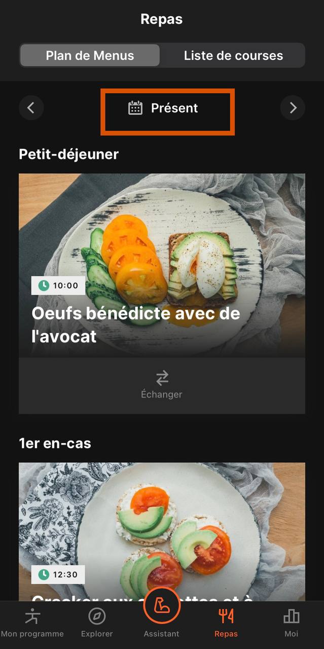 Explorer les Repas – Centre d'aide MadMuscles