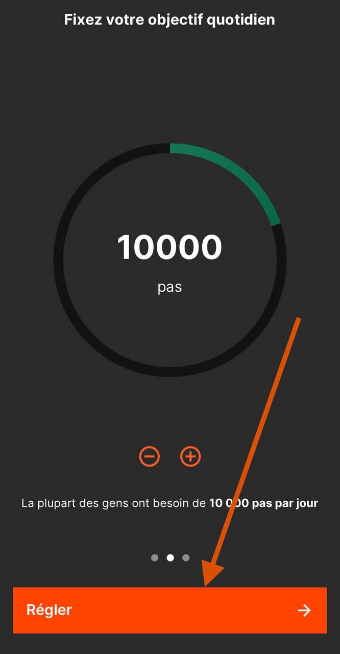 Comment fixer un objectif de pas – Centre d'aide MadMuscles