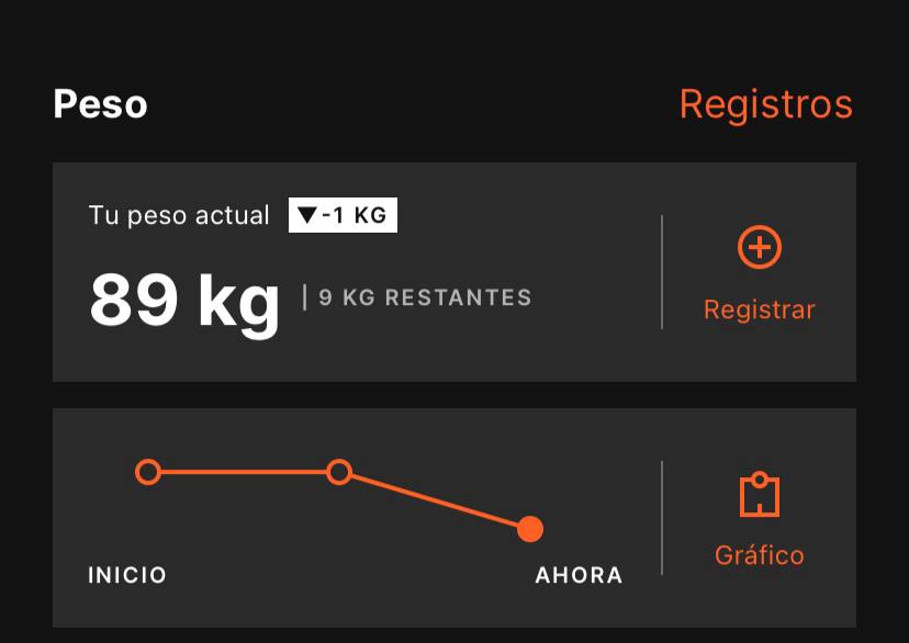 Registro de peso – Centro de ayuda MadMuscles