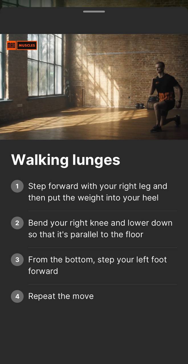 So verwenden Sie Workouts – MadMuscles-Hilfezentrum