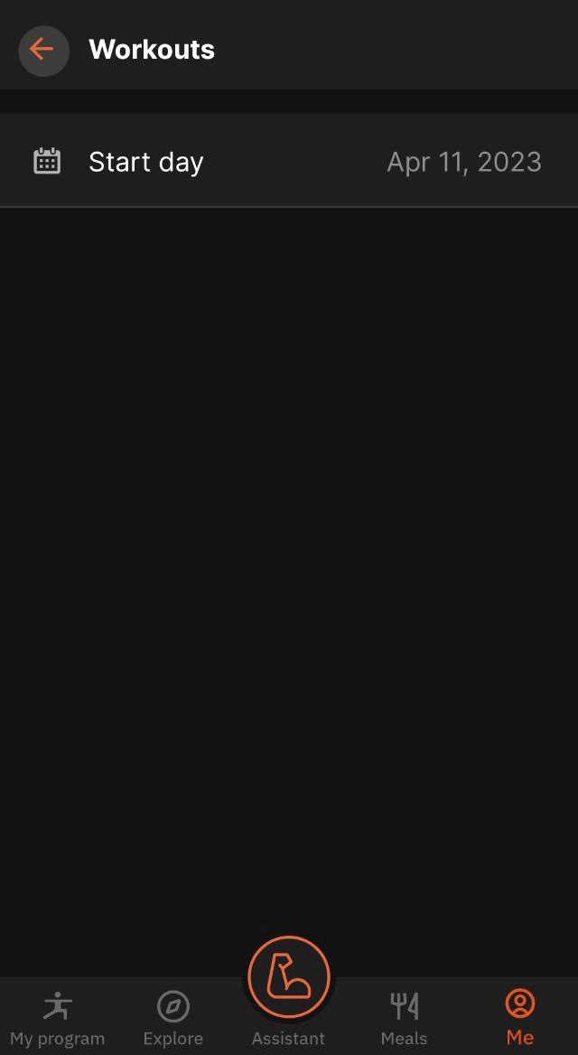 How to change the start date of my workout program? – MadMuscles